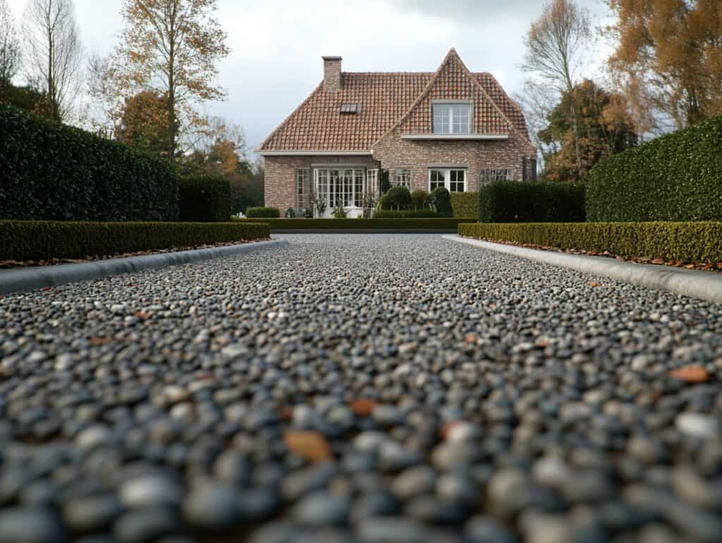 Oprit in uitgewassen beton: Mogelijkheden, Voordelen & Prijs